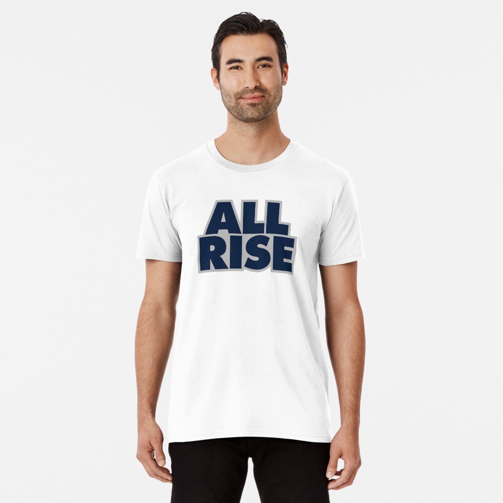 "All Rise - White" Sticker for Sale by SaturdayACD | Redbubble