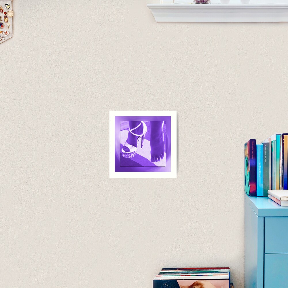 The Princess Lost Her Shoe Art Print For Sale By Hereswendy Redbubble