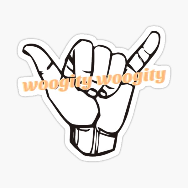 "Woogity Woogity Shaka - Outer Banks " Sticker for Sale by kkrenny13 ...