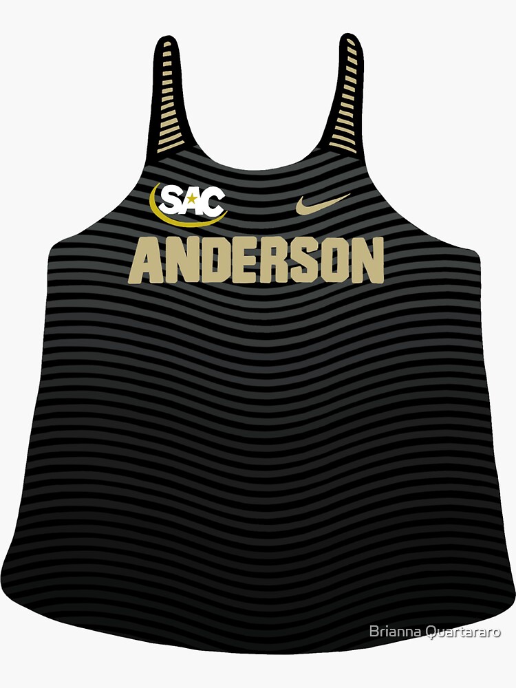 "Anderson University Cross Country / Track and Field Uniform" Sticker ...