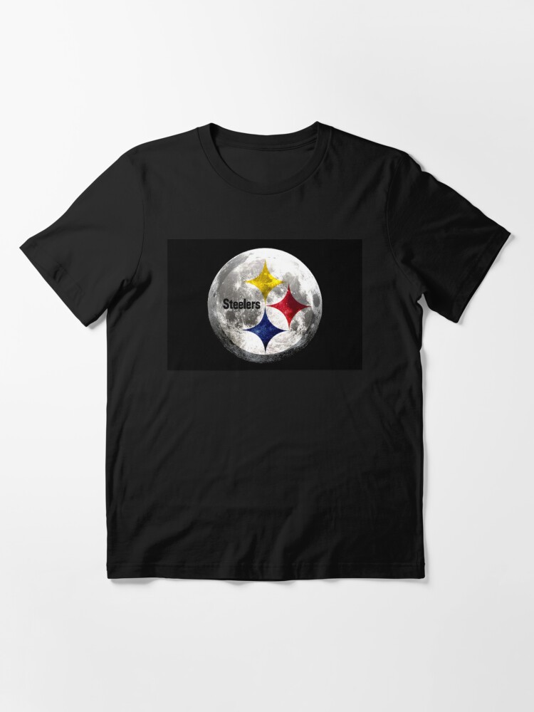 "Steelers moon logo" T-shirt for Sale by HauserHand | Redbubble | mouth ...
