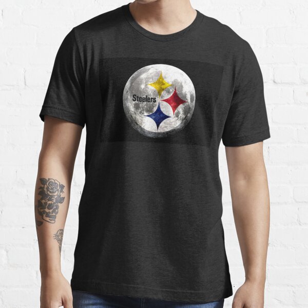 "Steelers moon logo" T-shirt for Sale by HauserHand | Redbubble | mouth ...