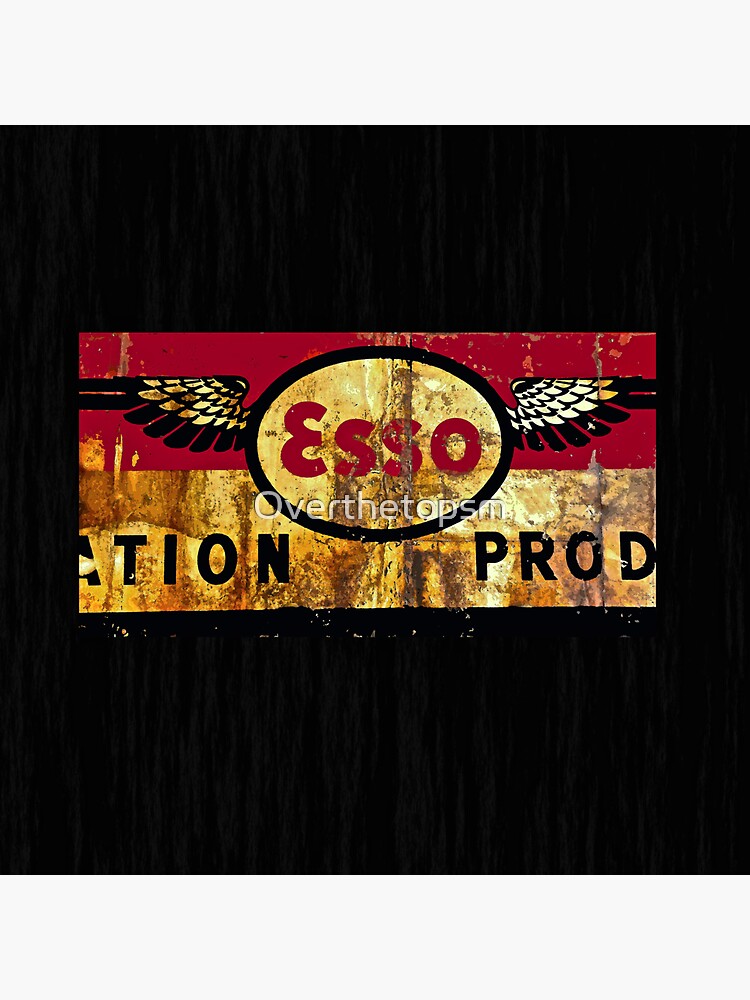 "ESSO EXXON" Sticker for Sale by Overthetopsm | Redbubble