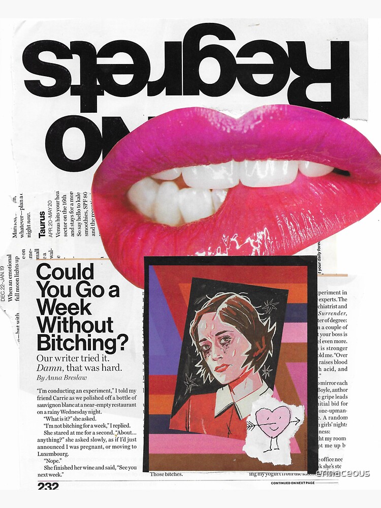 Fleabag Moodboard Collage Sticker By Erinaceous Redbubble