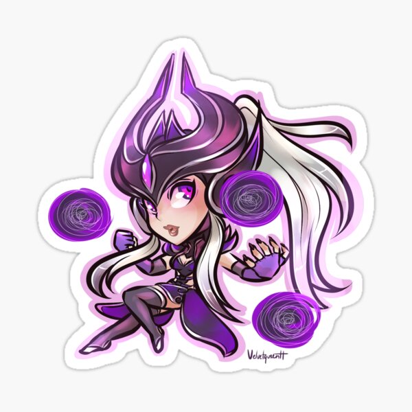 "CHIBI - LOL Syndra" Sticker for Sale by VelvetQueenH | Redbubble