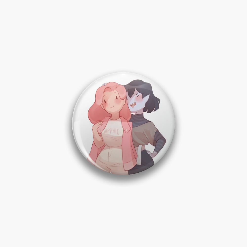 "Bubbline Sapphic" Pin for Sale by kodabomb | Redbubble