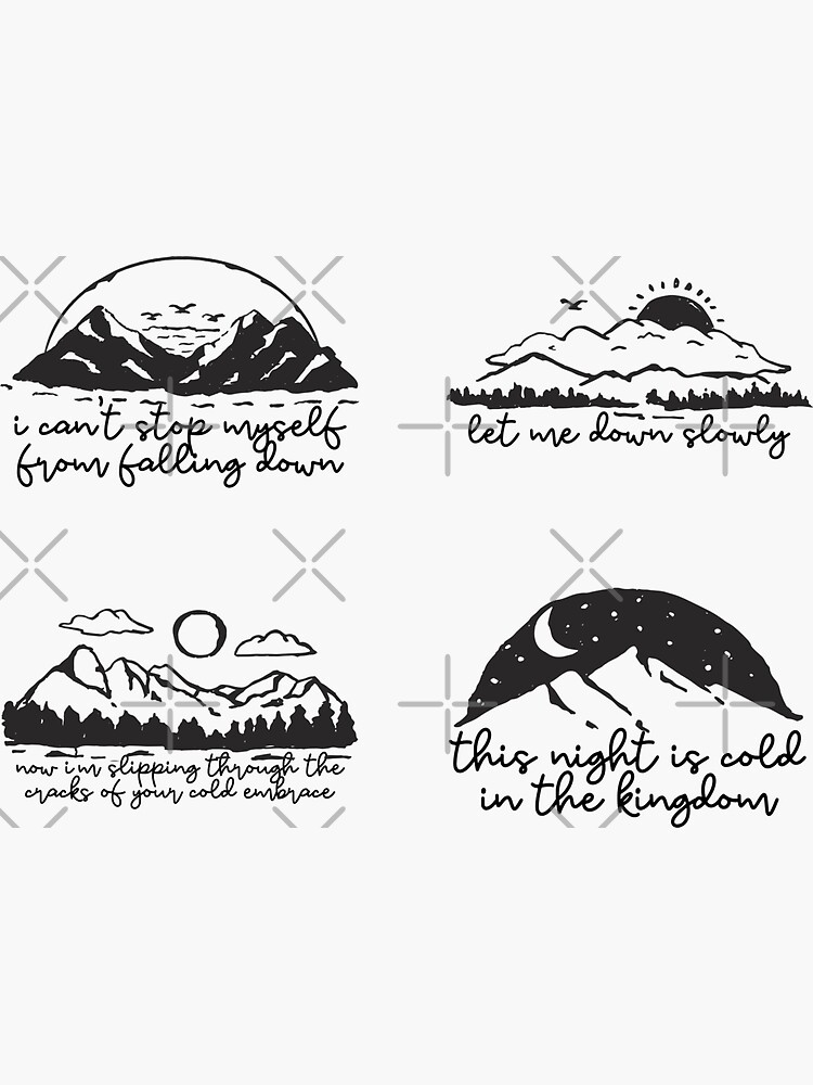 "alec benjamin sticker pack" Sticker for Sale by adalea | Redbubble