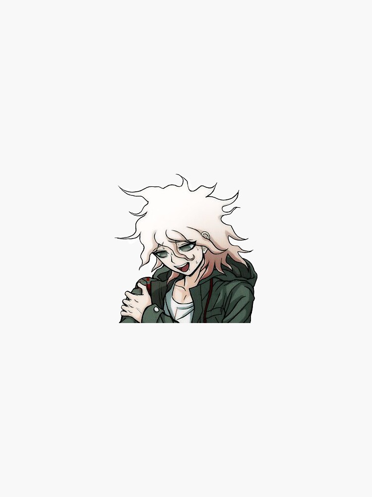 "Danganronpa Nagito Komaeda" Sticker for Sale by holyshitaina | Redbubble