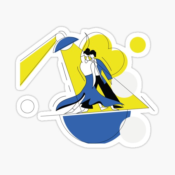 "The Celebrity Couple" Sticker for Sale by TatLaya | Redbubble