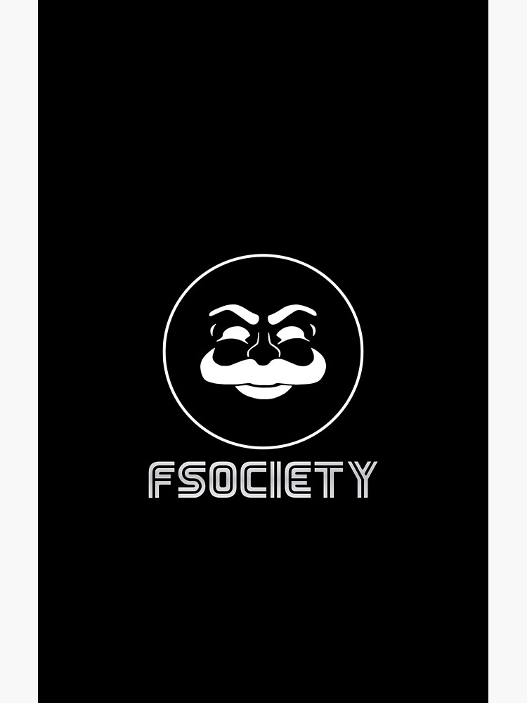 "Fsociety" Sticker for Sale by razvanrsc | Redbubble