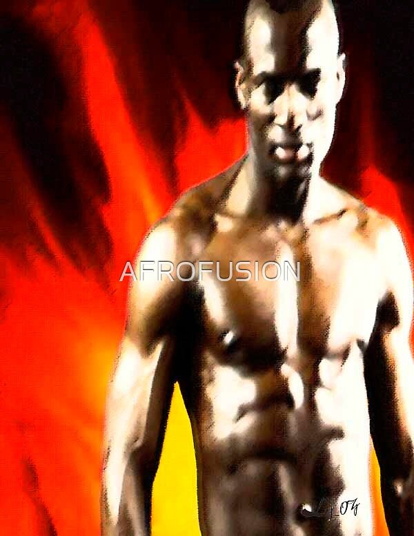 "CHANGO KING OF FIRE BY LIZ LOZ" by AFROFUSION | Redbubble