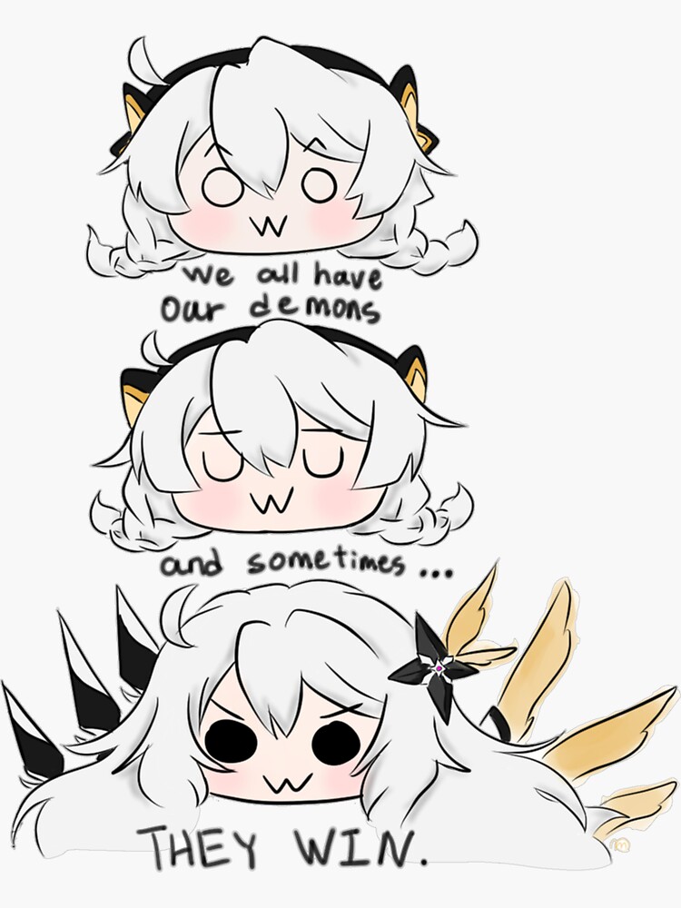 "Tuna vs God Kiana - Honkai Impact 3" Sticker for Sale by tre54321 ...