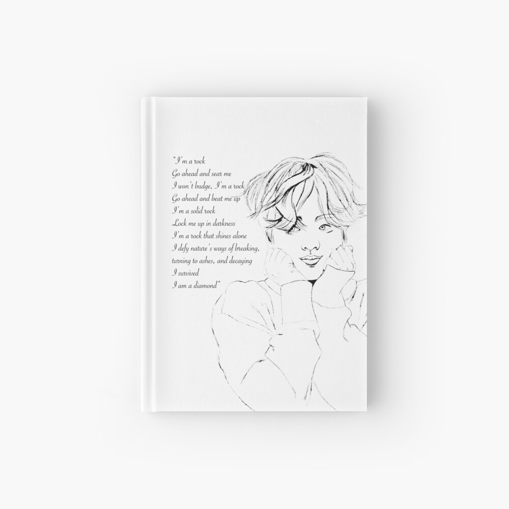 Itaewon Class Transgender Poem Hardcover Journal For Sale By Emmywhammy Redbubble