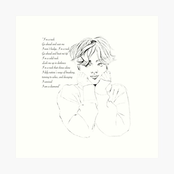 Itaewon Class Transgender Poem Art Print For Sale By Emmywhammy Redbubble