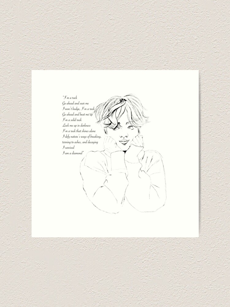 Itaewon Class Transgender Poem Art Print For Sale By Emmywhammy Redbubble