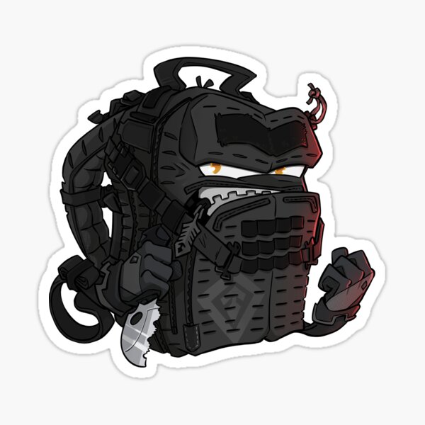 "First Tactical Tactix half day backpack" Sticker by hiwez | Redbubble