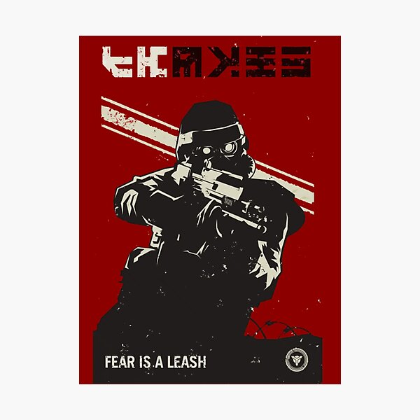 "Killzone - Fear Propaganda Poster" Photographic Print for Sale by ...