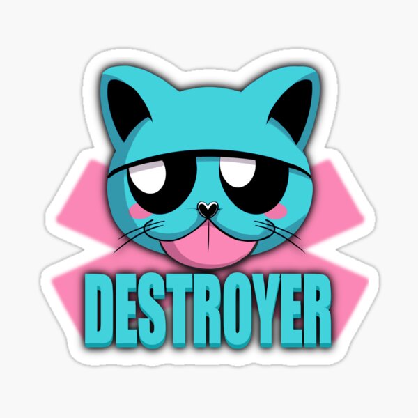 "X Destroyer" Sticker for Sale by DoujimaGyro | Redbubble