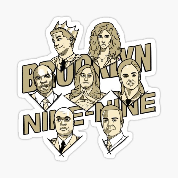 "NINE-NINE" Sticker for Sale by AleksKuz | Redbubble