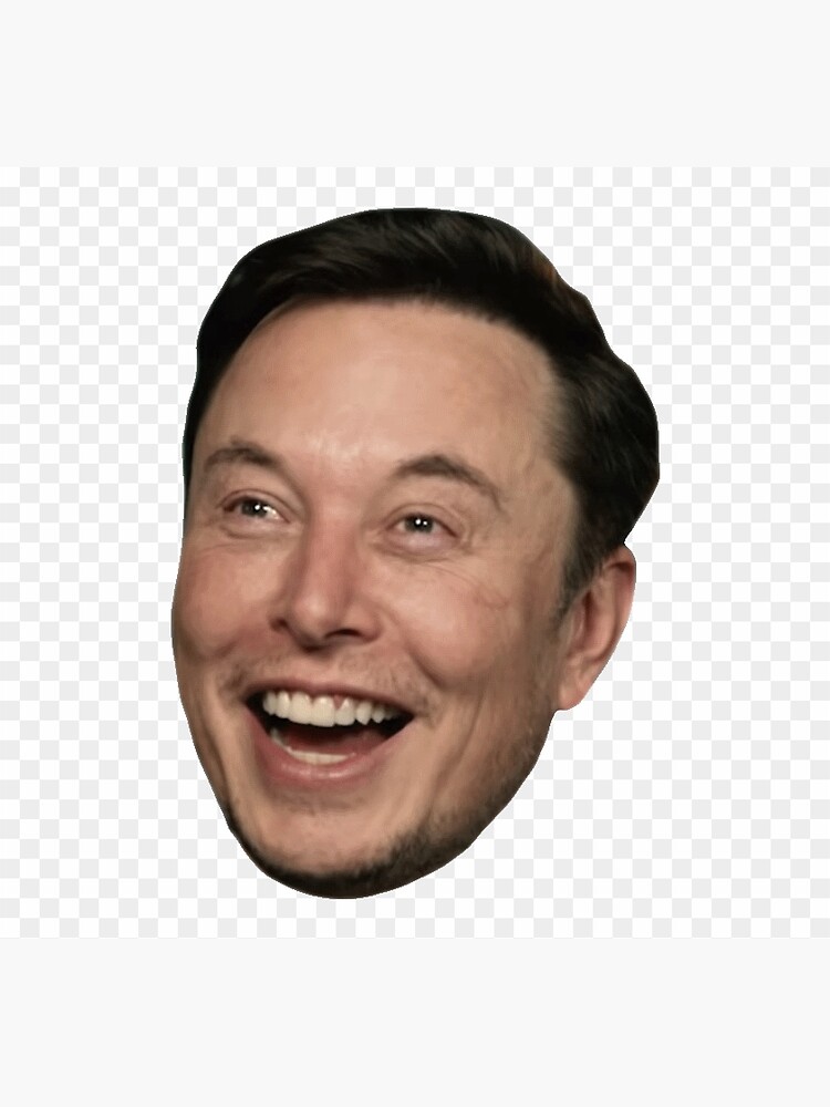 "Elon Musk Emote" Sticker for Sale by sowwea | Redbubble
