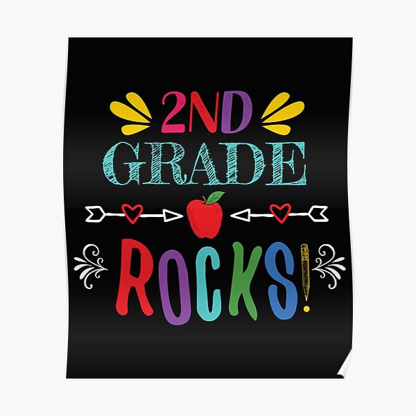 Póster «Rocas de segundo grado - para maestros de segundo grado» de ...
