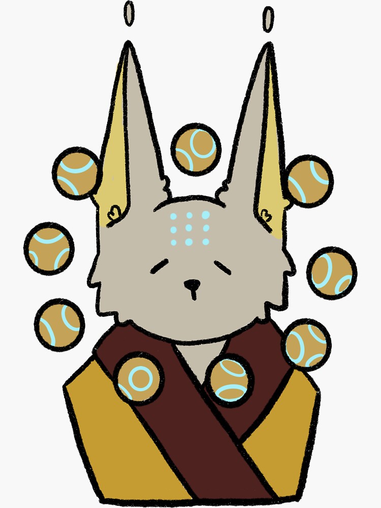 "Zen Cat" Sticker by RavenMocha | Redbubble