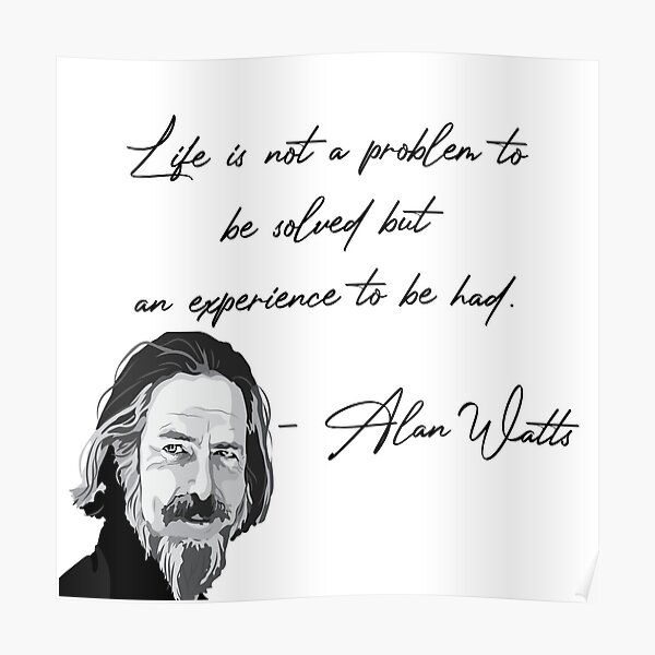 Alan Watts Gifts & Merchandise | Redbubble
