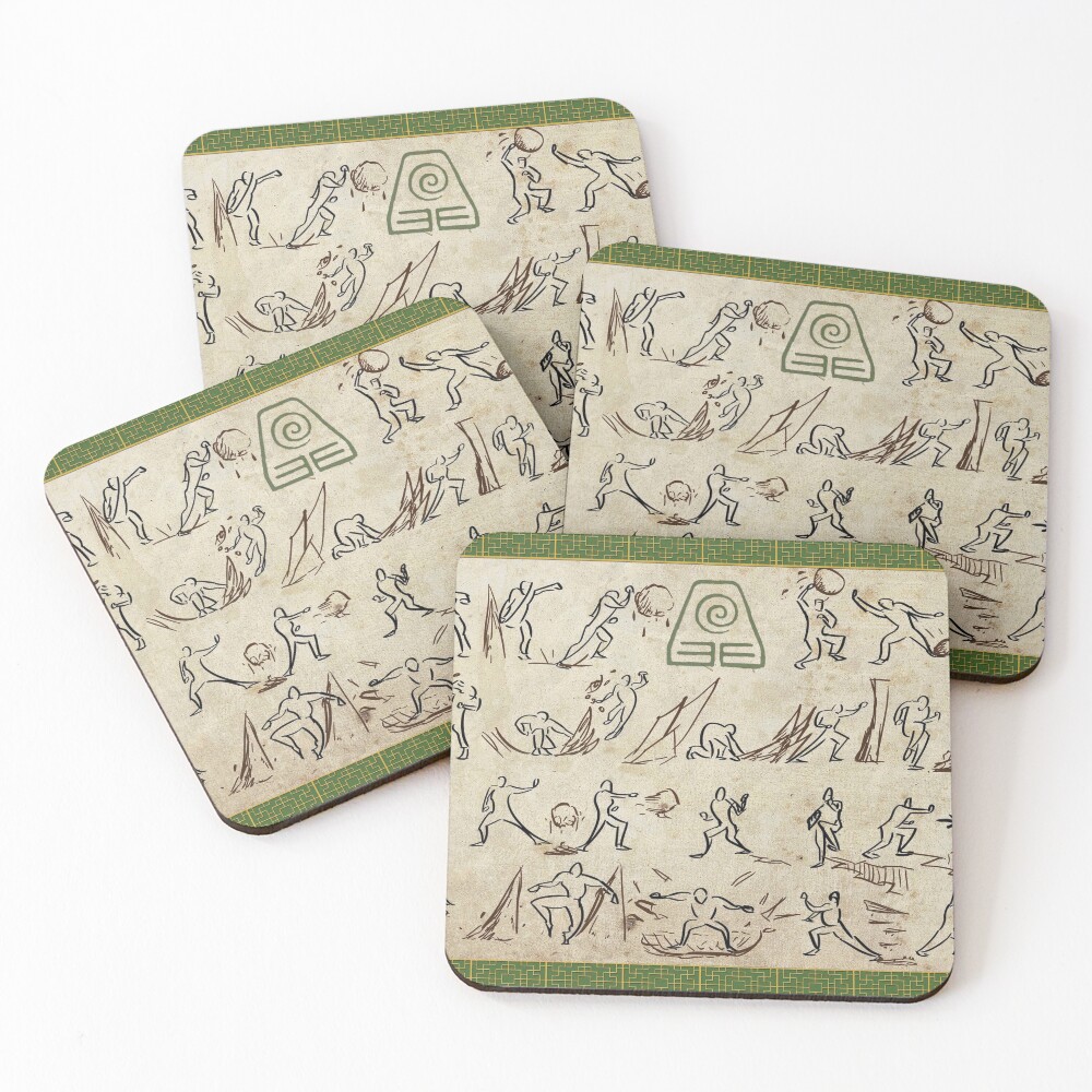 "Earth Scroll Avatar" Poster by Daljo | Redbubble