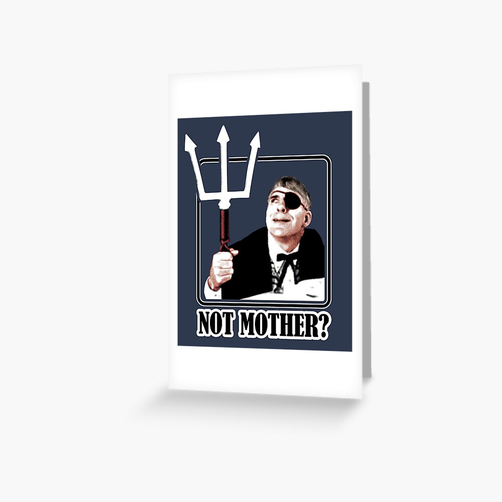 Ruprecht Has The Best Lines Greeting Card By Sperraton Redbubble