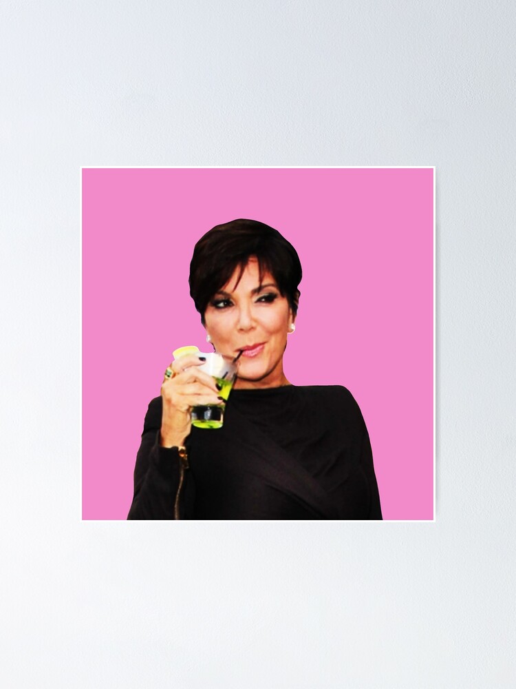 "Kris Jenner" Poster for Sale by ValentinaHramov | Redbubble