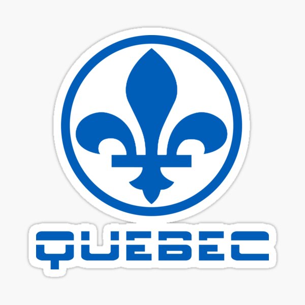 "Quebec " Sticker by ForzaDesigns | Redbubble