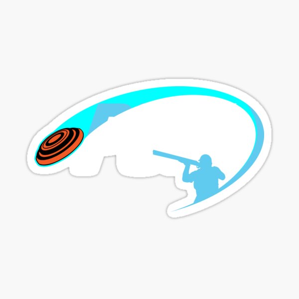Clay Pigeon Shooting Stickers | Redbubble
