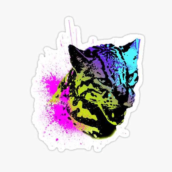 Ocelot Stickers | Redbubble