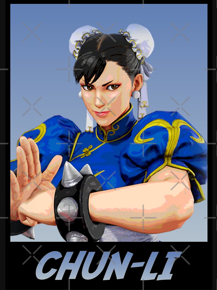 "Chun-Li Street Fighter" T-shirt for Sale by OneZandro | Redbubble ...