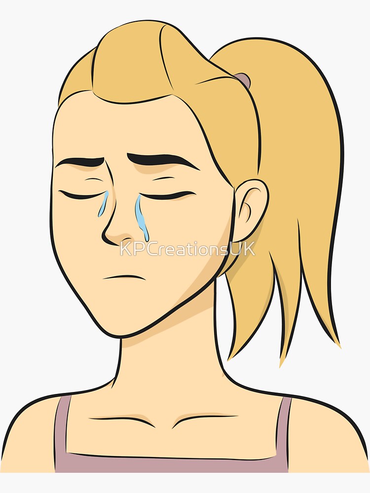 "Adora crying" Sticker by KPCreationsUK | Redbubble