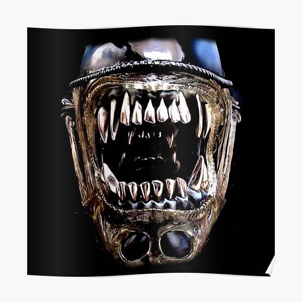 "Alien Xenomorph Mouth" Poster for Sale by FantasySkyArt | Redbubble