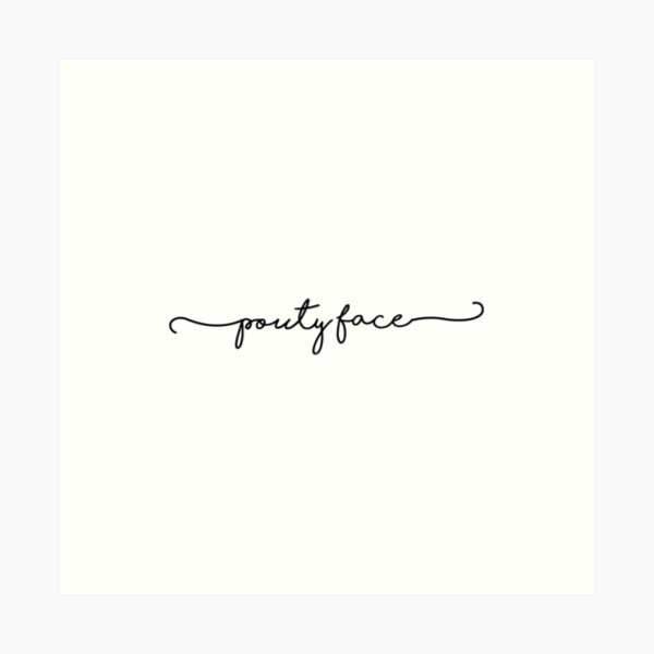 "Addison Rae Pouty Face" Art Print for Sale by averychase | Redbubble