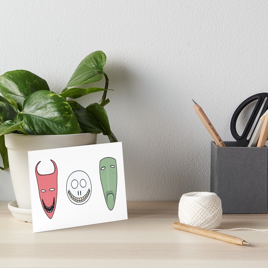 "Lock, Shock and Barrel Masks" Art Board Print for Sale by Jakmalone ...