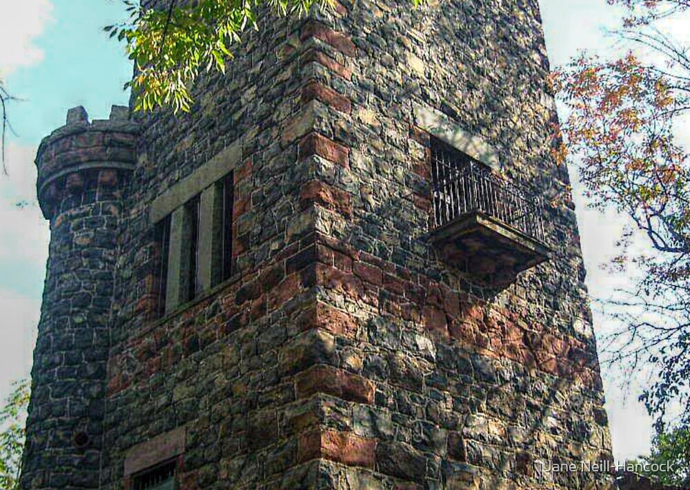 "Small Balcony On the Side of the Garrett Mountain LookOut Tower ...