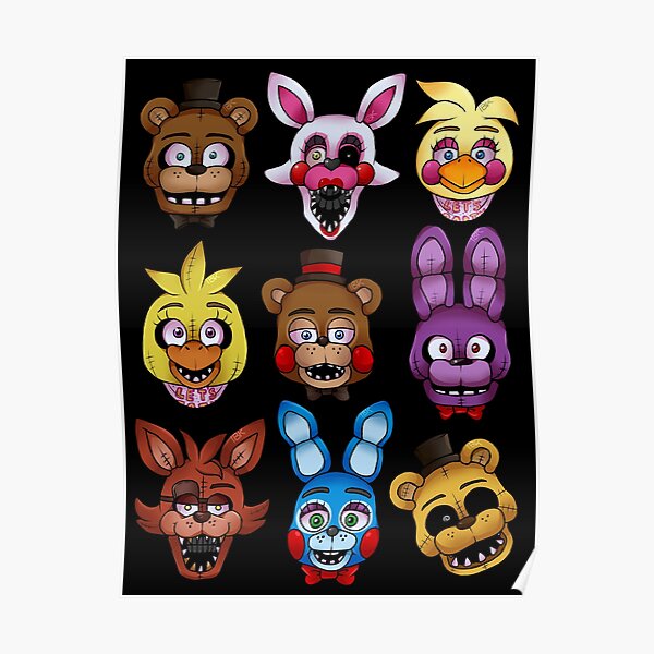Fnaf Mangle Posters | Redbubble