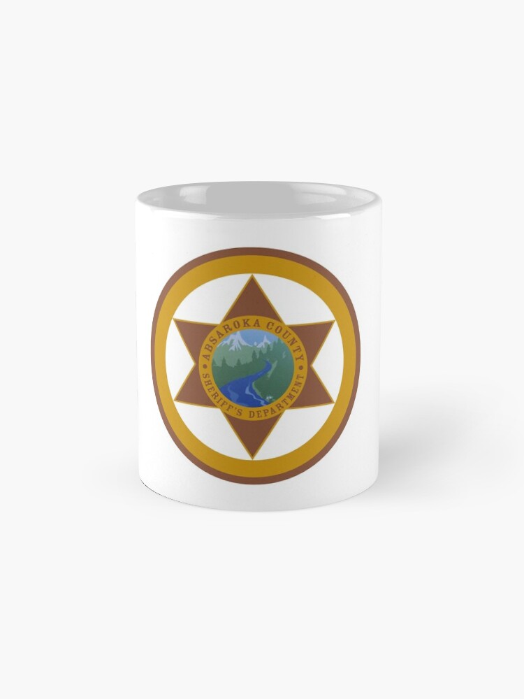 "Longmire Absaroka County Sheriff's Badge" Coffee Mug for Sale by ...