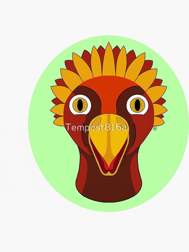 "Happy Cartoon Gryphon" Sticker for Sale by Tempest816a | Redbubble
