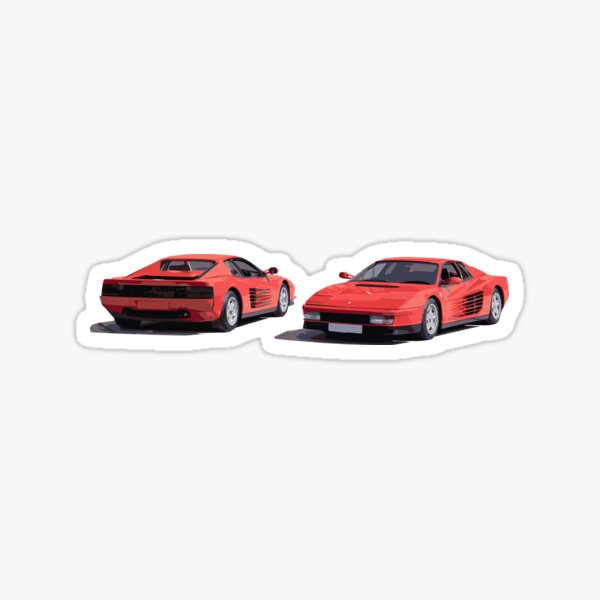"v12 supercar classic manual. Dream garage" Sticker by italens | Redbubble