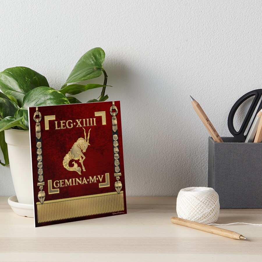 "Standard der 14. Legion Gemina - Vexillum der Zwillings-Legion Gemina ...