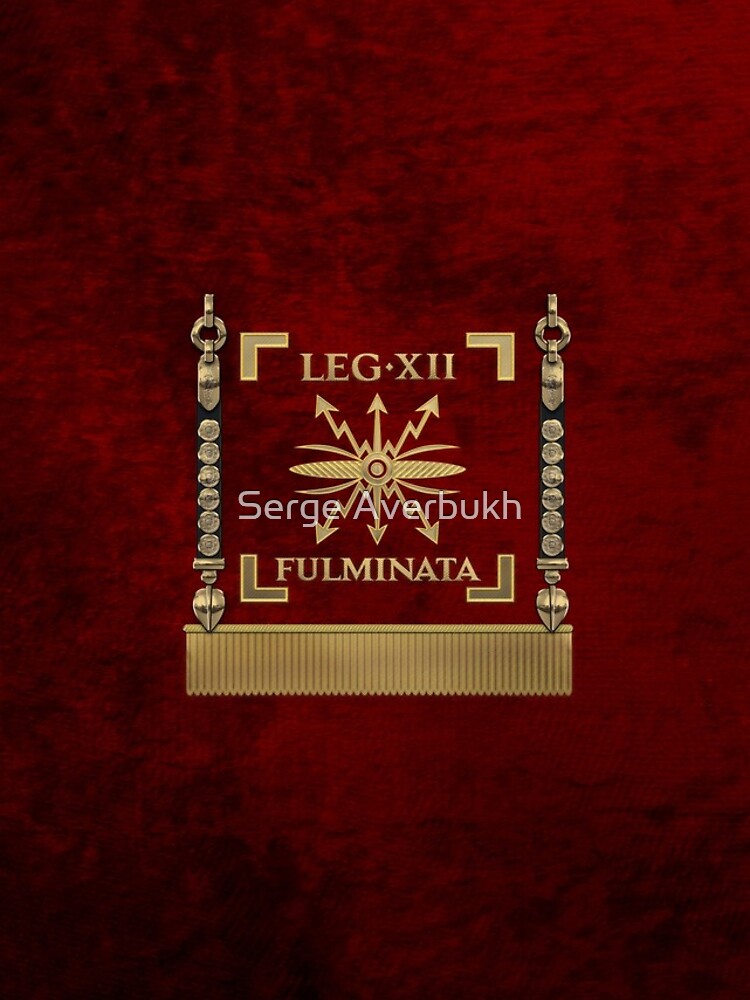 "Standard of the 12th Legion Fulminata - Vexillum of Thunderbolt ...