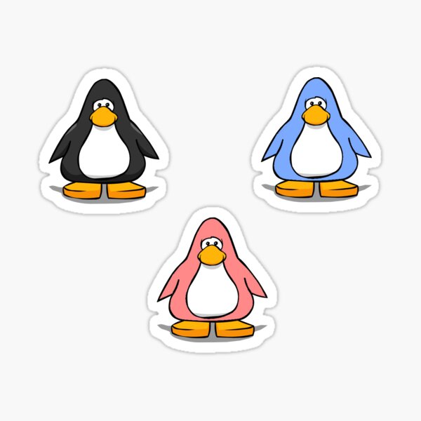 "club penguin" Sticker for Sale by arpitalasker | Redbubble