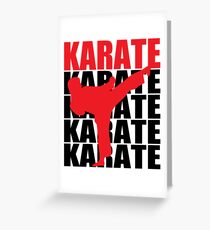 Karate: Greeting Cards | Redbubble