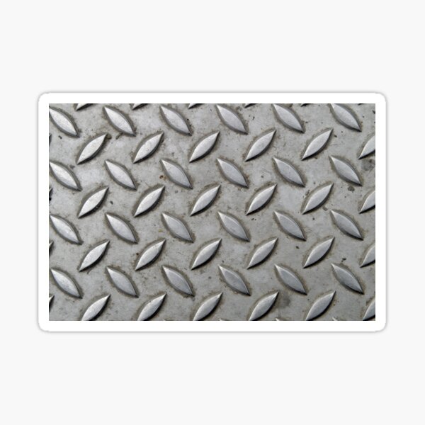 "Industrial Steel Plate" Sticker for Sale by headpossum | Redbubble