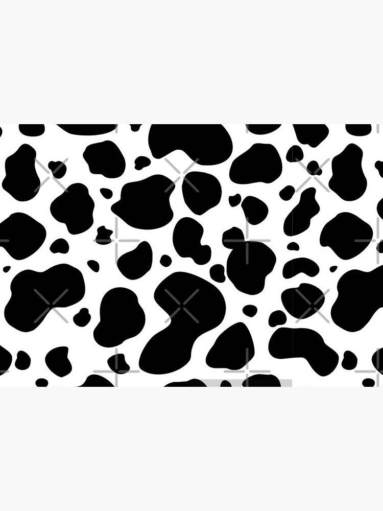 "Cow Print moo" Sticker by abbyconnellyy | Redbubble