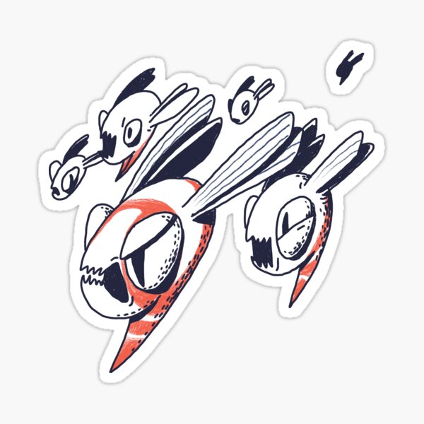 "Flying commas" Sticker for Sale by anykeen | Redbubble